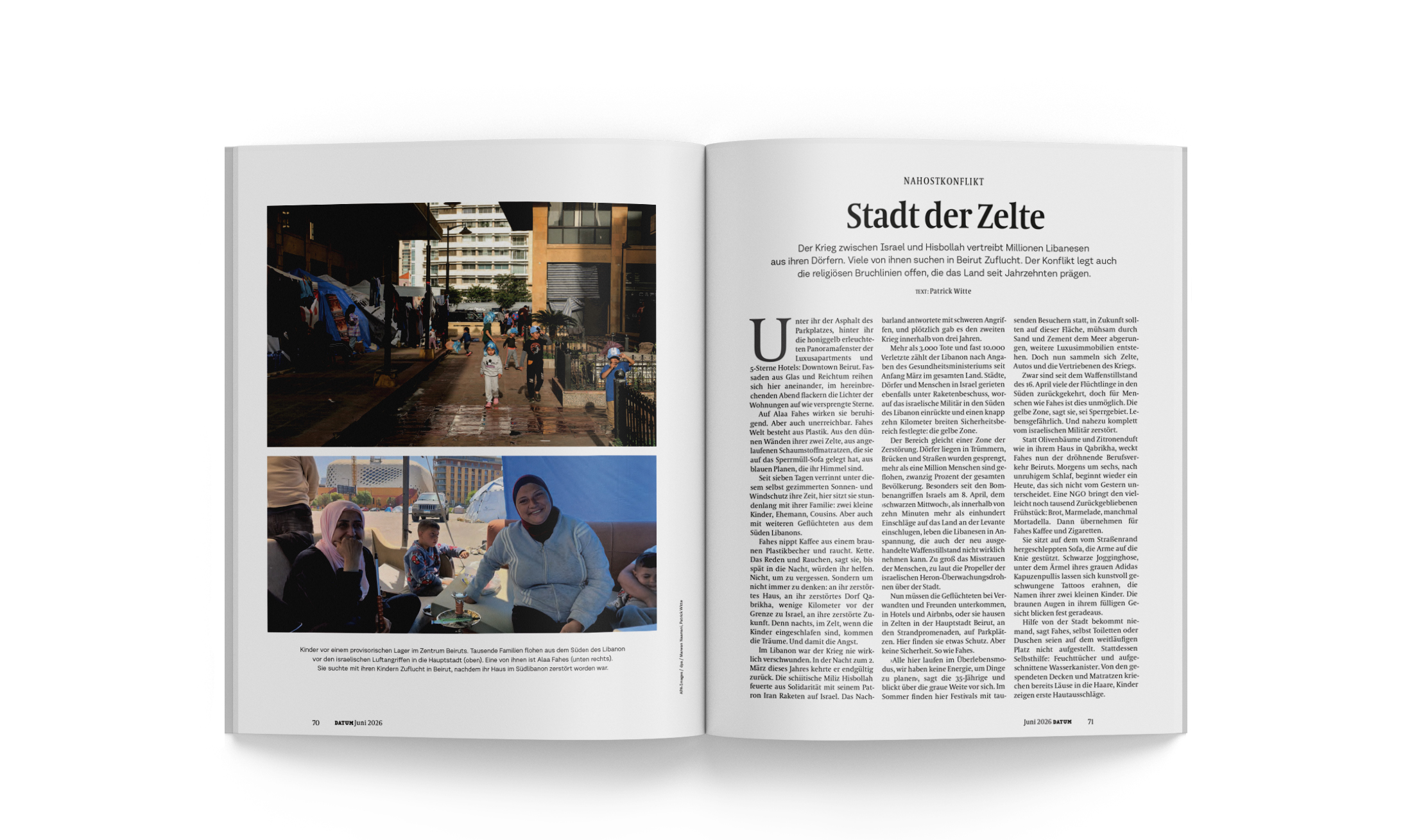 Stadt der Zelte – DATUM