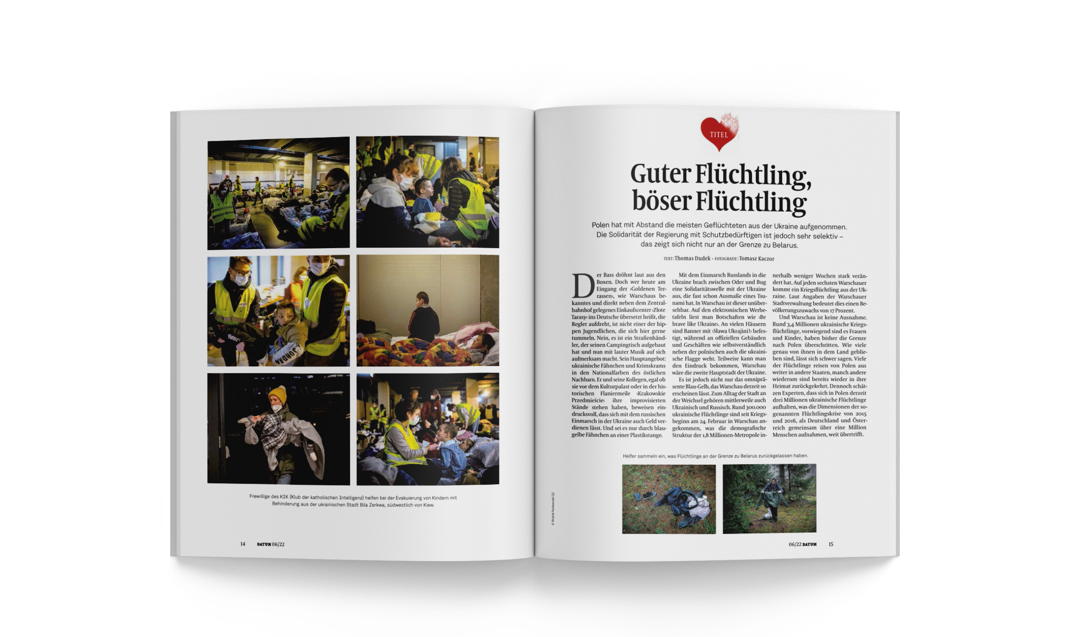 Guter Flüchtling, böser Flüchtling – DATUM